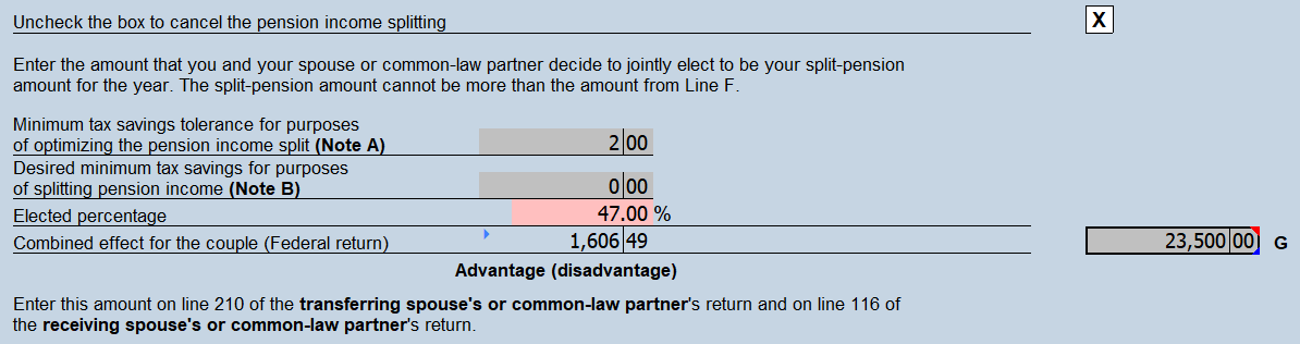 T1032 – Joint Election to Split Pension Income